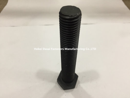DIN 933 Metric Hex Bolts 10 Mm - 800 Mm Length Precision Processing And Molding