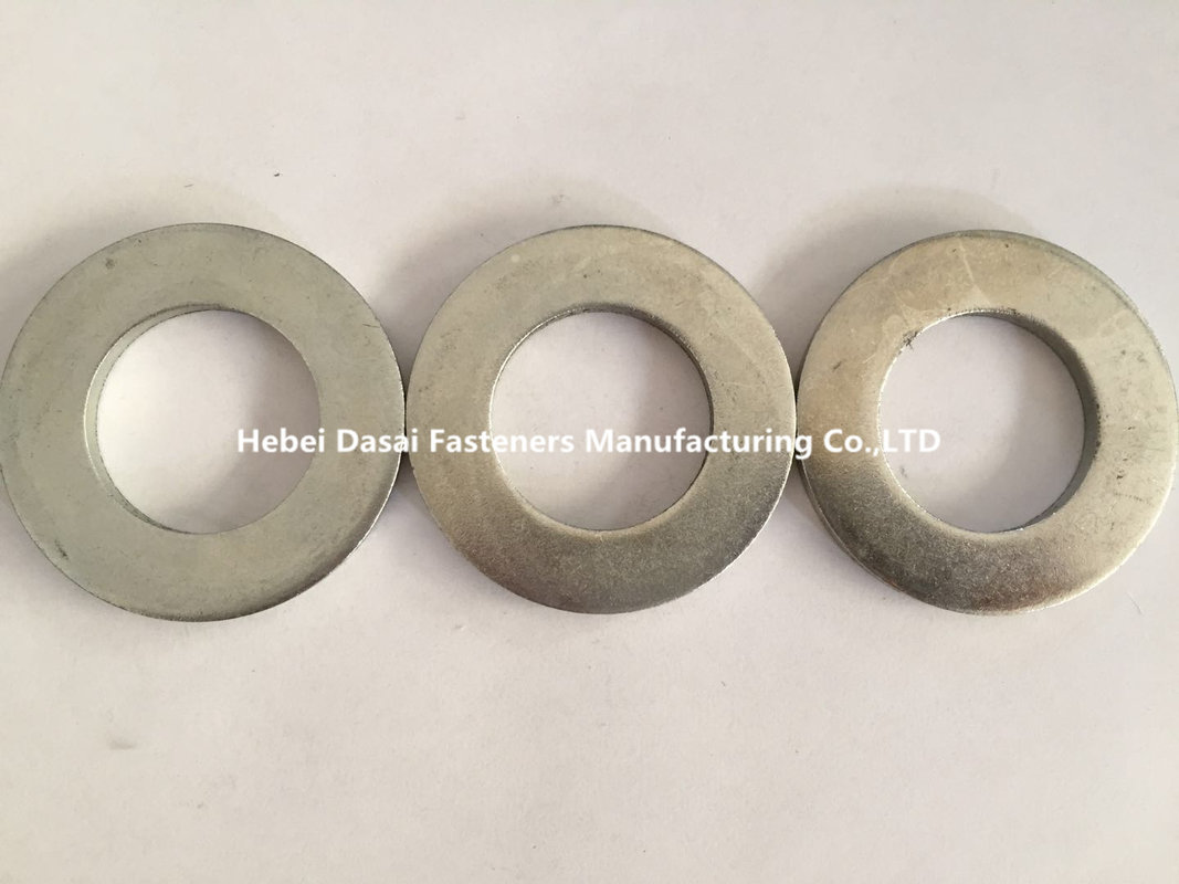 Anti Rust Steel Flat Washers Grade 6.8 Customized Natural Material With Size