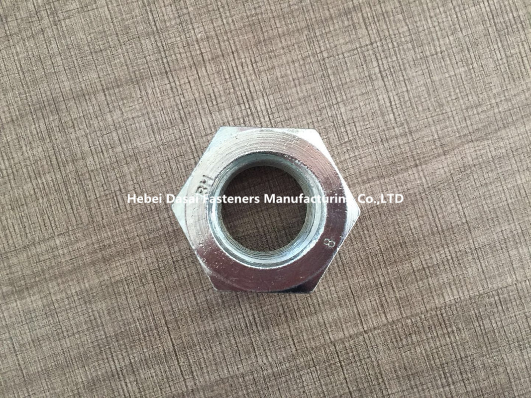Customized Stainless Steel Nuts Plain Color M5 - M64 Excellent Corrosion Resistance