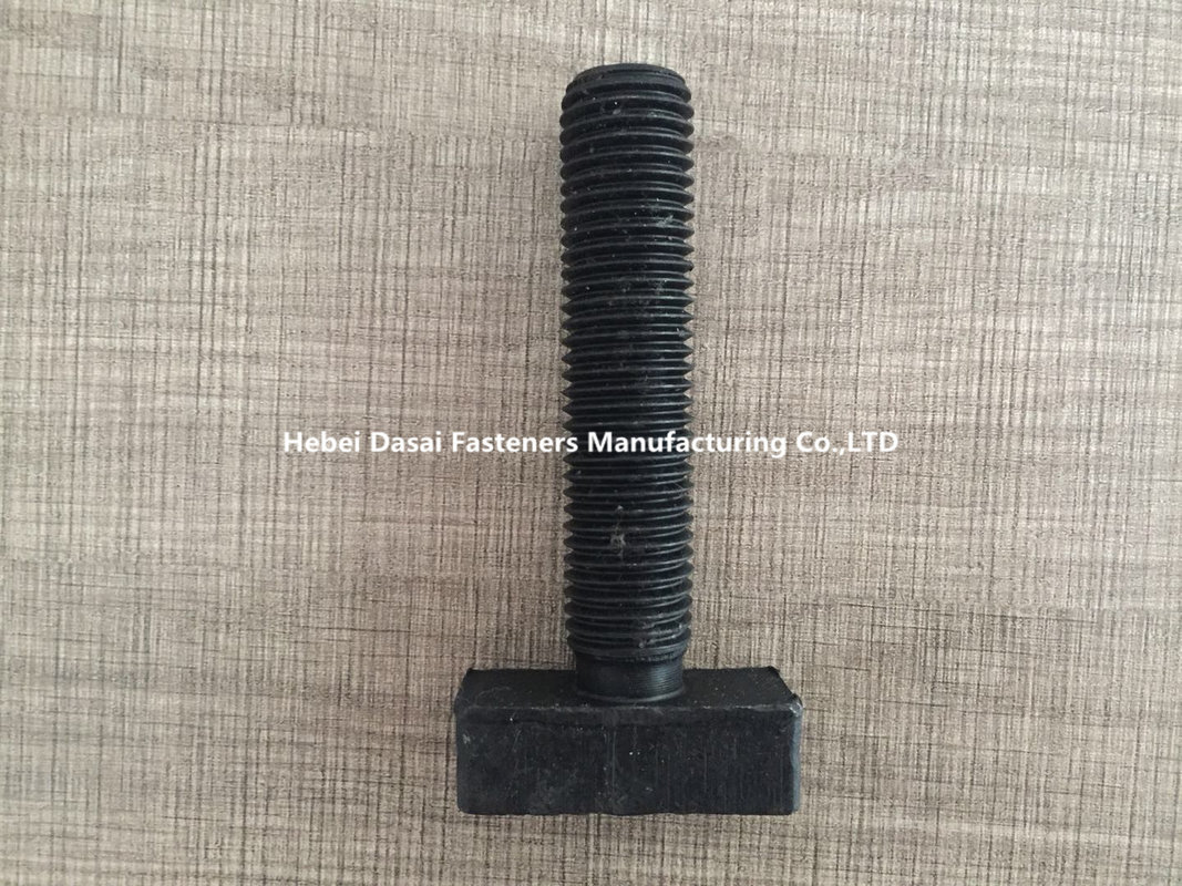 Power Station Square Carbon Steel Bolts Corrosion Resistant With Carbon Steel Material