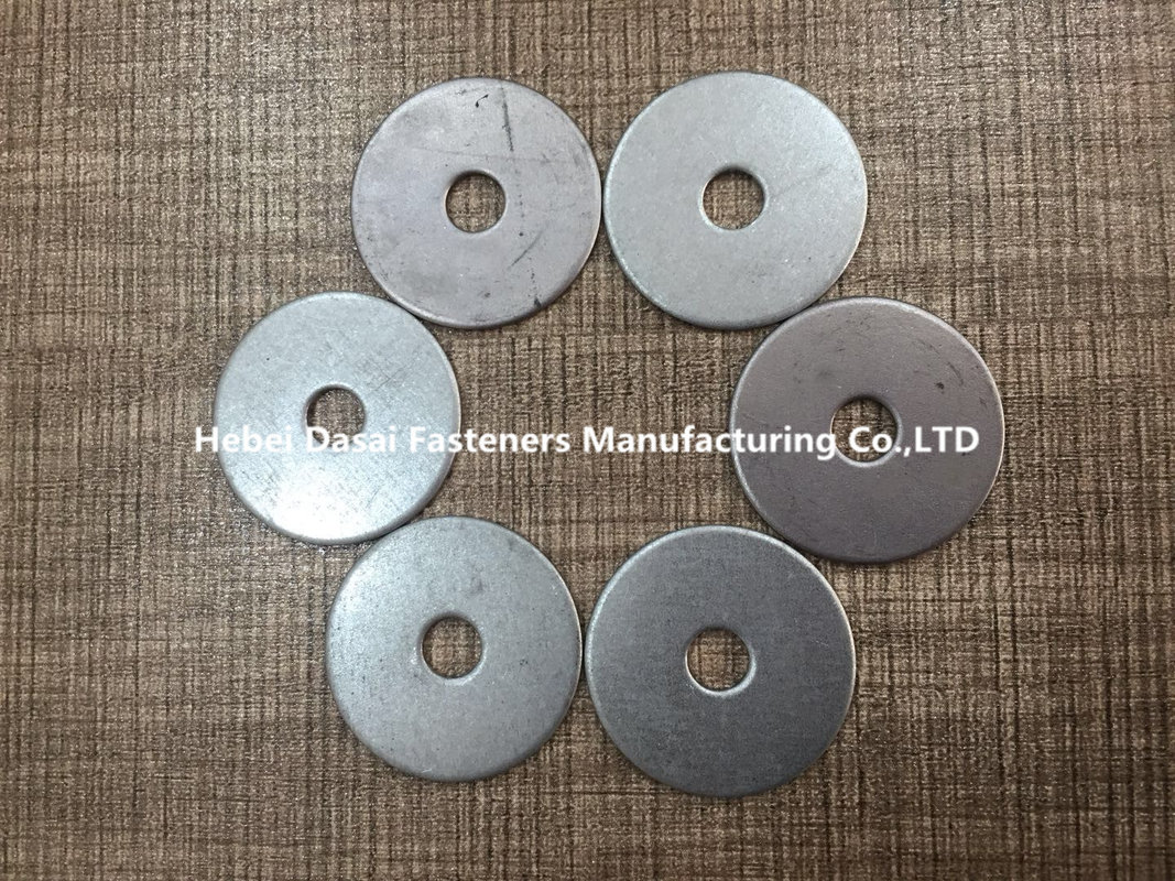 Din 125 Stainless Steel Fender Washers / Round Custom Flat Washers Plain Color