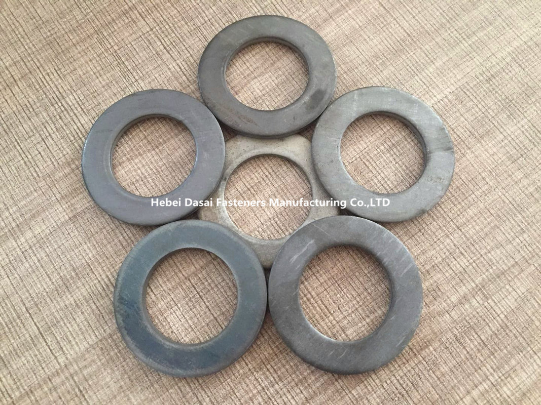 Plain Finish Hardened Flat Washer Wear And Tear Resistant 4mm Thickness
