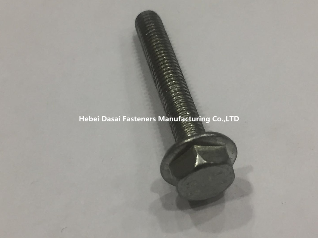 Zinc Plated Galvanized Hex Bolts M7 Size Excellent Corrosion Resistance