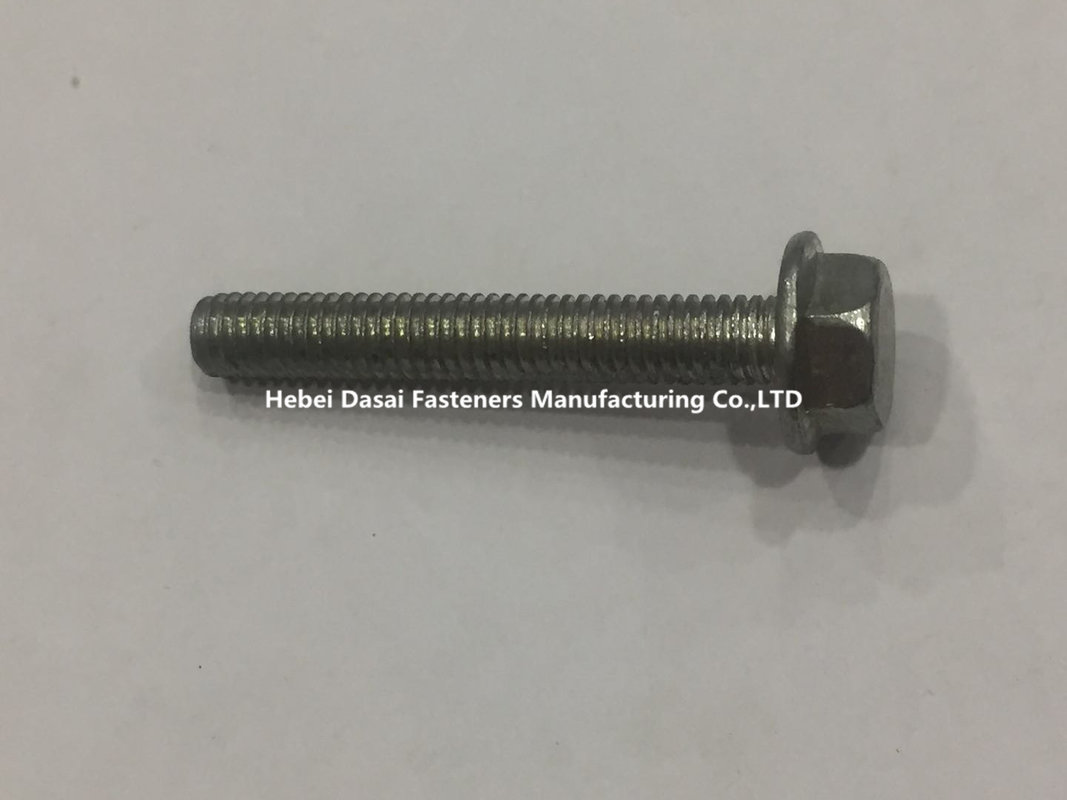 Din 6921 Hex Head Flange Bolt Galvanized Hex Head Bolt For Daily Necessities