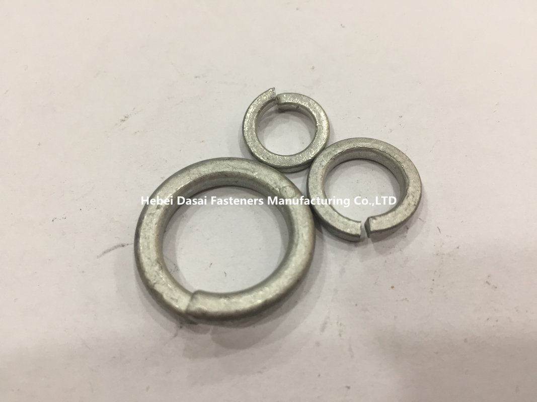 Din 127 B Carbon Steel Spring Washer M12 Size Hot Galvanizing And White Color