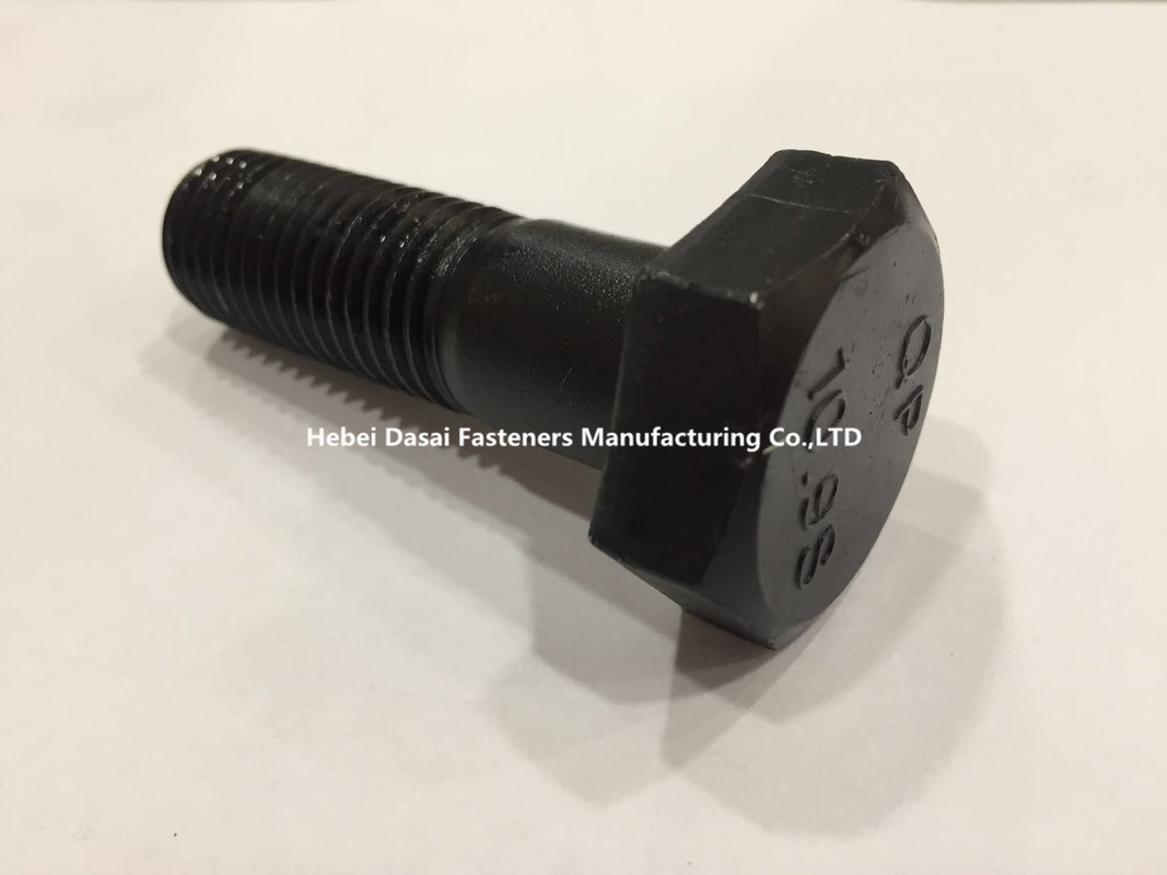 Carbon Steel Metric Hex Bolts Half Thread Professional Custom Specification