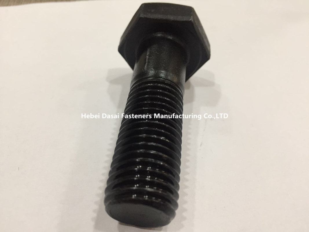 High Precision Metric Hex Bolts / Carbon Steel Bolts 10.9 Grade 100 Mm Length
