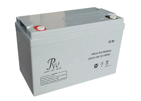 Commercial 12v maintenance - free  VRLA Gel battery 100Ah CE ROHS Certification