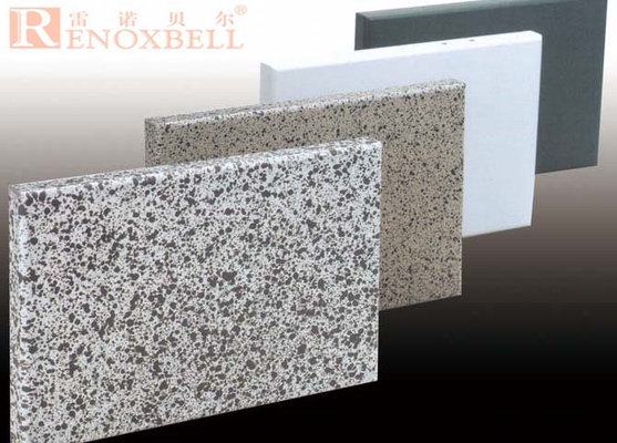 Marble - Like Aluminum Honeycomb Sandwich Panel Custom Sizes For Curtain Wall System