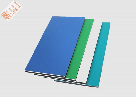 Fireproof / PE /PVDF Aluminum Composite Sandwich Panels For Facade System