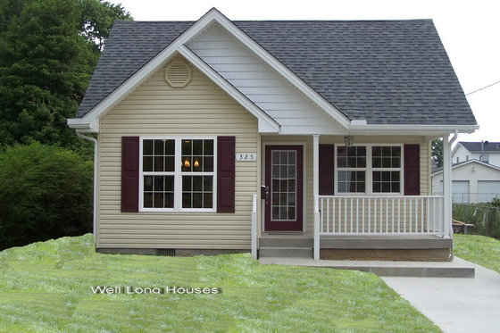 Modern Prefab Bungalow Homes Angle Steel Frame For Villa And Small House WLH-BGL010