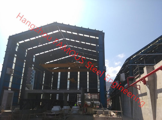 H Column Metal Frame Type Prefabricated Steel Building For Industrial Use