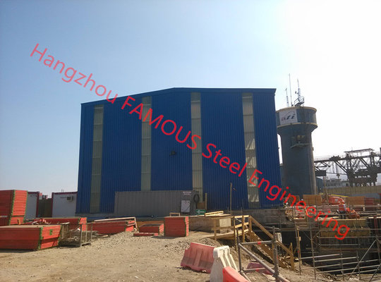H Column Metal Frame Type Prefabricated Steel Building For Industrial Use