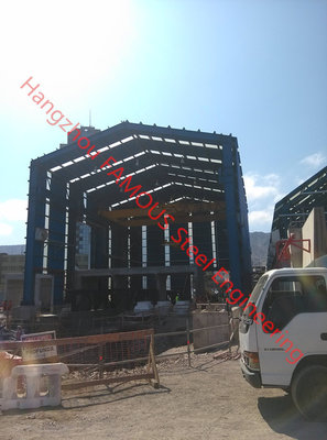 H Column Metal Frame Type Prefabricated Steel Building For Industrial Use