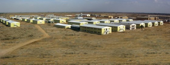 Labors Prefabricated Accommodation , Multiple Floor Prefabricate House Construction