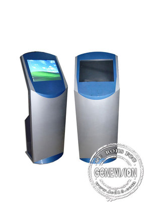 17 touch screen kiosk free standing with full muti-touch pos kiosk