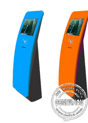 All in one touch screen kiosk 17'' with WIN7 system