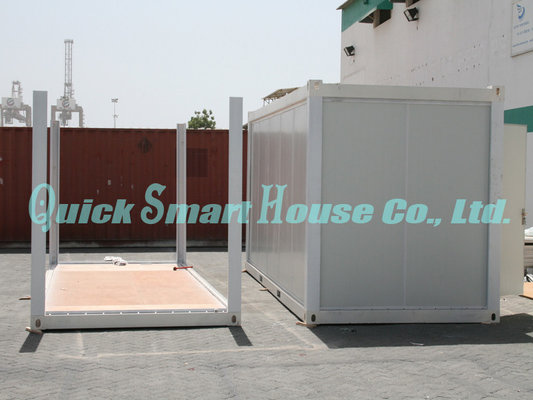 Flat Pack Folding Container House With Steel Security Door
