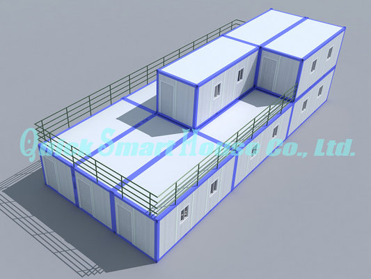 Flat Pack Folding Container House With Steel Security Door