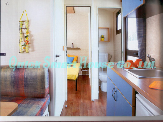 Simple Steel Frame Portable Modular Homes For Toilet , Public Ablution