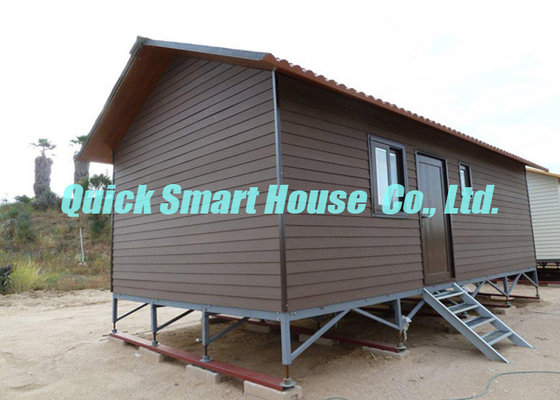 Sandwich Panel Prefabricated House , Work Shops Prebuilt House Room