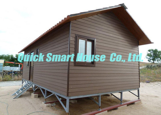 Sandwich Panel Prefabricated House , Work Shops Prebuilt House Room