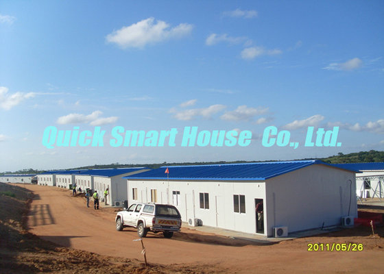 One Storey Camping Prefab House For Saloons , Entertainment Centers