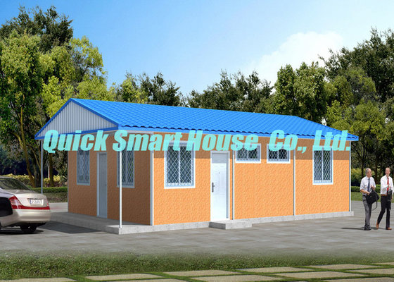 Rustproof Light Steel Prefabricated House , Affordable Prefab Houses