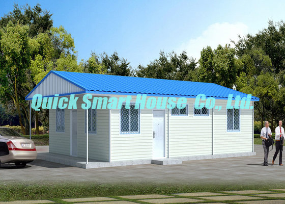 Rustproof Light Steel Prefabricated House , Affordable Prefab Houses