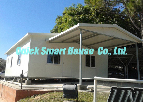Rustproof Light Steel Prefabricated House , Affordable Prefab Houses
