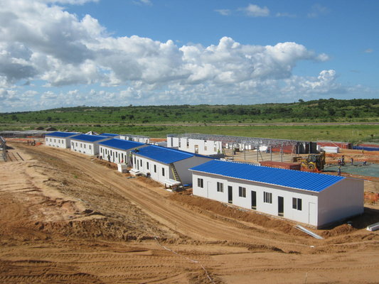 Movable Modular Prefabricated Accommodation Units With Sandwich Panel Wall