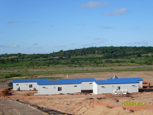 Movable Modular Prefabricated Accommodation Units With Sandwich Panel Wall