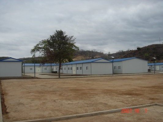 Movable Modular Prefabricated Accommodation Units With Sandwich Panel Wall