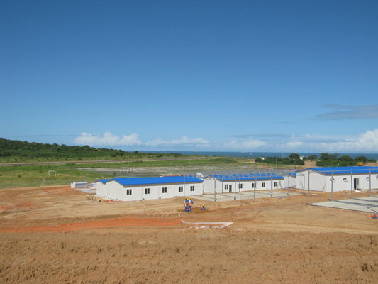 Movable Modular Prefabricated Accommodation Units With Sandwich Panel Wall