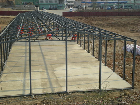 Low Cost Prefabricated Accommodation , Office K Or T Modular House
