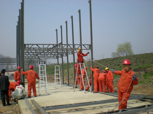 Color Steel Prefabricated Accommodation For Constructions Camping