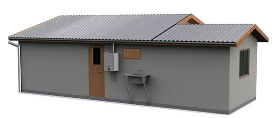 Temporary Light Steel Structure Villa