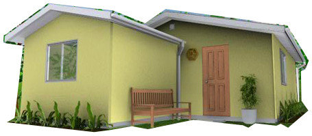 Comfortable Prefab Light Steel Structure Villa For Poor People