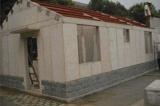 Waterproof Concrete Prefabricated House , Concrete Prefabricated Homes
