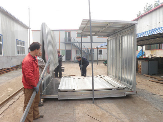 Folding Steel Storage House Container