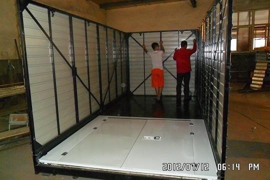 Portable Light Steel Storage Sheds Rustproof For Outdoor CE & SGS