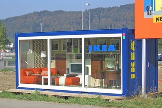 Portable Container Kiosk