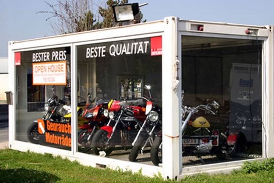 Portable Container Kiosk