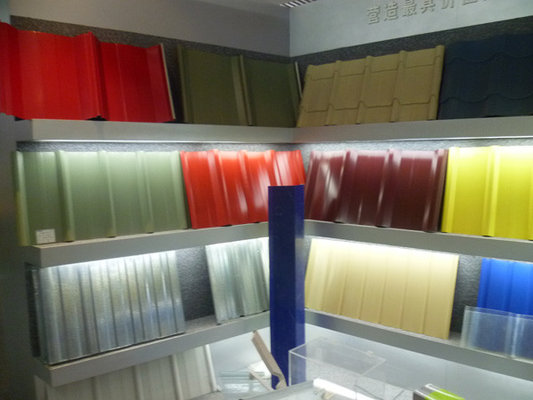 Wall / Roof Color Steel Sheet , Galvanized Corrugated Steel Sheet