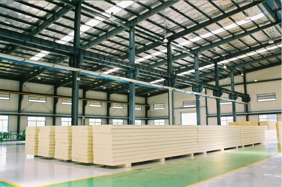 PU Insulated Sandwich Panels With Color Galvanized Steel Sheet