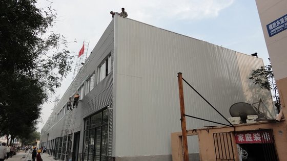 Commercial Prefabricated Steel Building With Earthquake Resistance