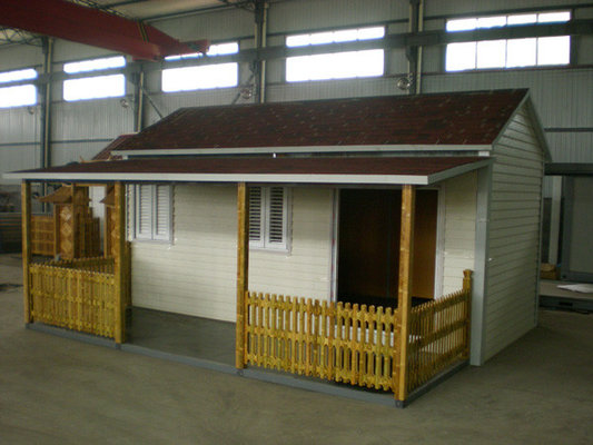 Galvanized Steel Portable Modular Homes , Prefab Container House