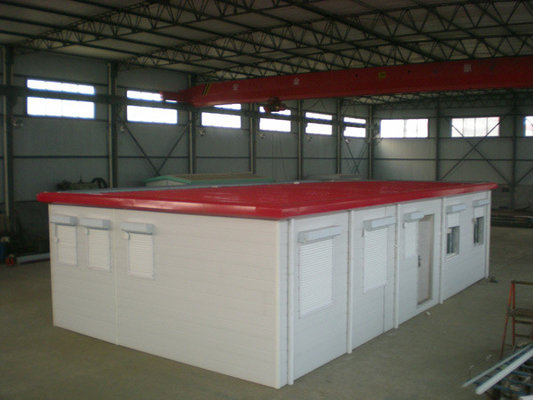 Folding Mobile Modular Homes , Waterproof Prefabricated Container House