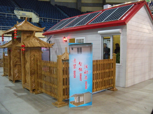 Portable Prefabricated Houses Use Color Steel Sandwich Panel Fireproof