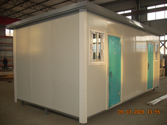 Movable Portable Modular Homes , Affordable Prefab Steel Houses